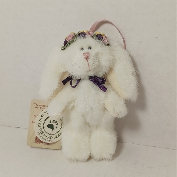 Boyds Bears | Toys | Boyds Bear Florabun Mini White Bunny Rabbit ...